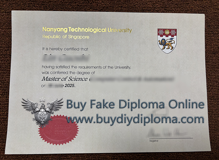 Buy a NTU degree, 办理南洋理工大学文凭